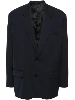 Acne Studios Single-breasted Blazer - Blue