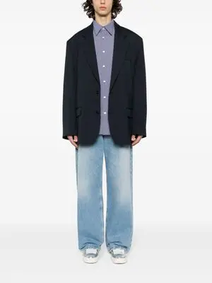 Acne Studios Single-breasted Blazer - Blue