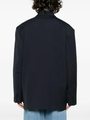 Acne Studios Single-breasted Blazer - Blue