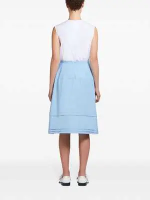 Marni A-line Pleated Midi Skirt