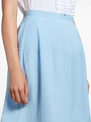 Marni A-line Pleated Midi Skirt