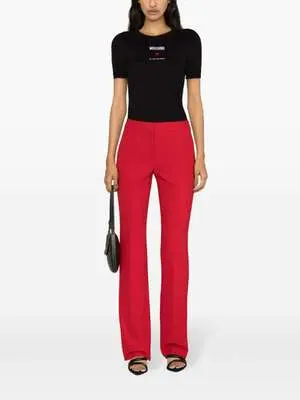 Moschino Embroidered Knitted Top