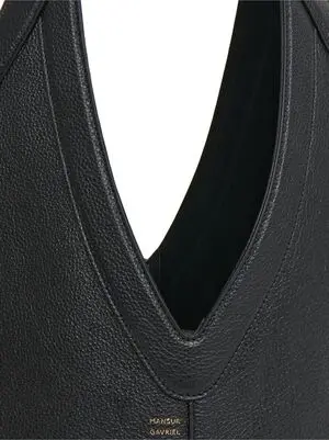 MANSUR GAVRIEL Soft M Hobo Tote Bag - Black