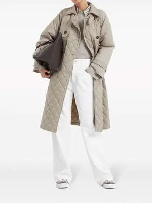 Brunello Cucinelli Stripe-print Silk Shirt