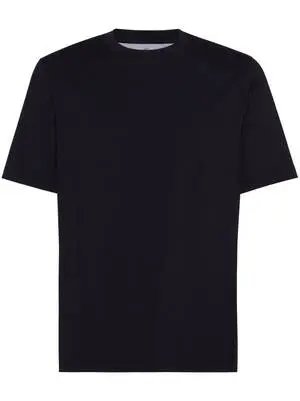 Brunello Cucinelli Crew-neck Cotton Jersey T-shirt - Blue