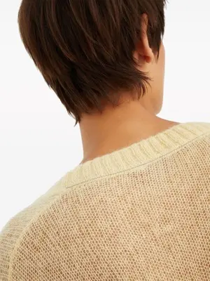 Brunello Cucinelli Drop-shoulder Mohair-blend Cardigan