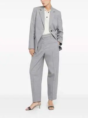 Brunello Cucinelli Sequin-embellished Cable-knit Jumper - Neutrals