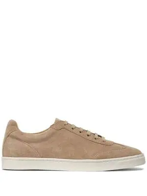 Brunello Cucinelli Almond-toe Sneakers - Brown