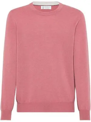 Brunello Cucinelli Fine-knit Cashmere Jumper - Red