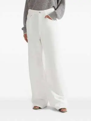 Brunello Cucinelli Five-pocket Wide-leg Jeans