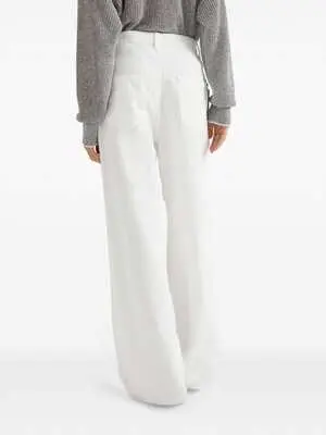 Brunello Cucinelli Five-pocket Wide-leg Jeans
