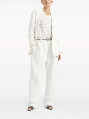 Brunello Cucinelli Trousers - White