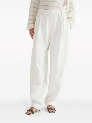 Brunello Cucinelli Trousers - White