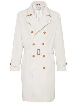 Brunello Cucinelli Double-breasted Trench Coat