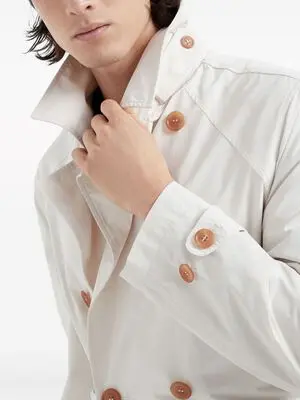 Brunello Cucinelli Double-breasted Trench Coat