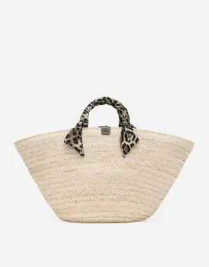 Dolce & Gabbana Medium Kendra Shopper With Dg Logo - Multicolor