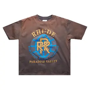 Rhude Paradise Valley Tee - Grey