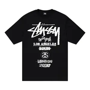 StÜssy Tour Tee - Black