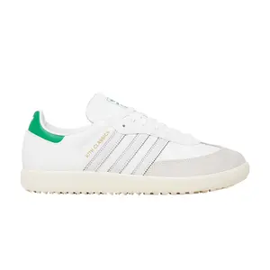 Adidas Kith X Samba Spikeless Golf Sneakers - White