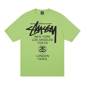 StÜssy World Tour Tee 'tea - Green
