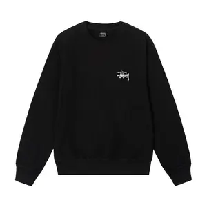 StÜssy Basic Pigment Dyed Crew - Black