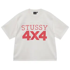 StÜssy 4x4 Mesh Football Jersey - Cream