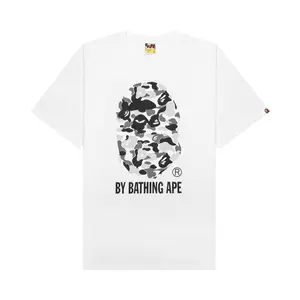 A BATHING APE Abc Camo Tee - White