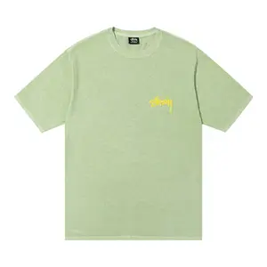 StÜssy How We're Livin' Pigment Dyed Tee 'sage - Green