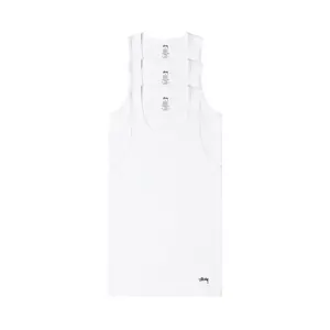 StÜssy Ribbed Tank 3-pack