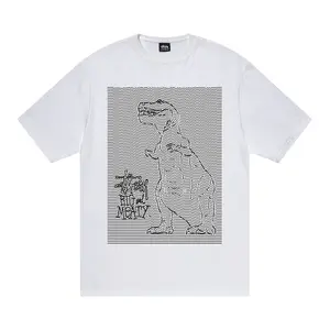 StÜssy Dots & Loops Tee - White