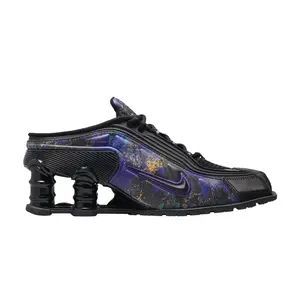 Women's Black Purple Shoes