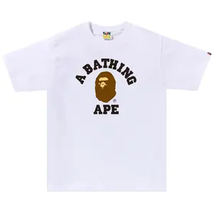 BAPE College Tee - White