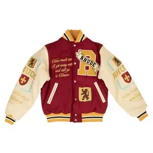 Rhude Le Valley Varsity Jacket - Multicolor
