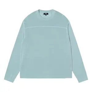 StÜssy Lightweight Football Crewneck - Blue