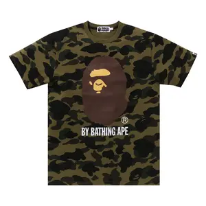 A BATHING APE 1st Camo Bathing Ape Tee - Green
