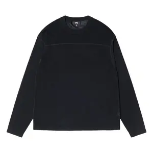 StÜssy Lightweight Football Crew - Black