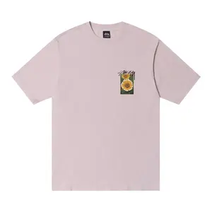 StÜssy Flower Grid Pigment Dyed Tee