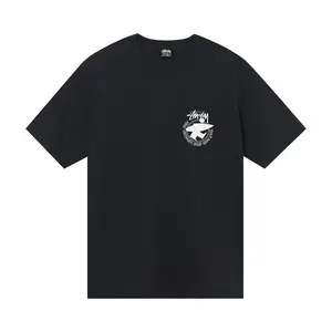 StÜssy Beach Roots Pigment Dyed Tee - Black