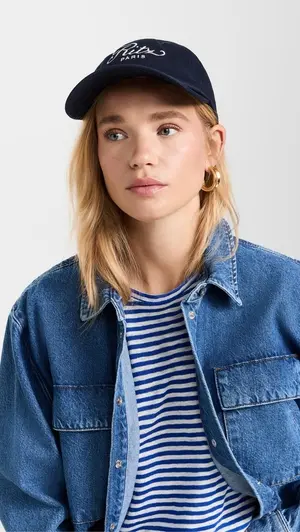 FRAME X Ritz Paris Baseball Cap - Navy
