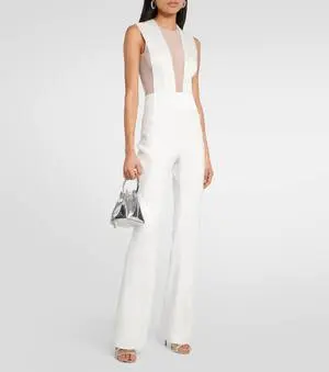 Galvan Soho Flared Jumpsuit