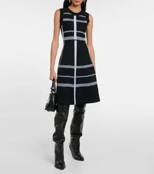 Dorothee Schumacher Checked Midi Dress