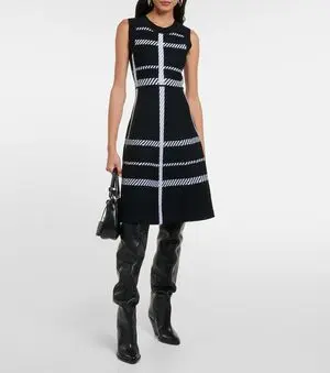 Dorothee Schumacher Checked Midi Dress