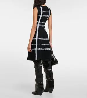 Dorothee Schumacher Checked Midi Dress