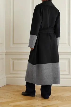 JOSEPH Merton Belted Double-breasted Wool Coat