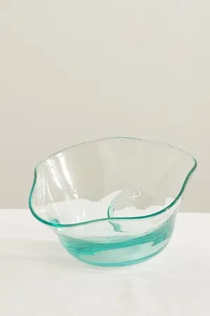 Completedworks Thaw Asymmetric Recycled-glass Bowl - Neutrals