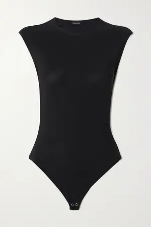 GOLDSIGN Ellison Stretch-jersey Bodysuit