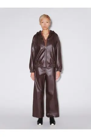 Rosetta Getty Stretch Plongé Zip-up Hoodie Jacket