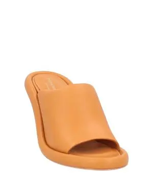 PALOMA BARCELO Leather Slide Sandals