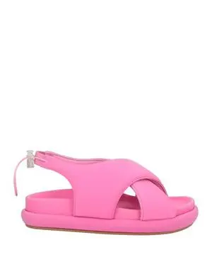 GIA BORGHINI Slingback Flatform Sandals - Pink