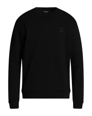 DONDUP Cotton French Terry Sweatshirt Black